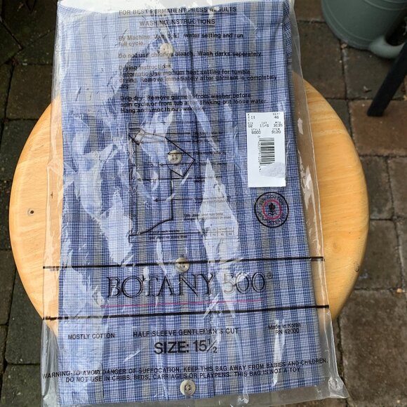 Botany 500 | Shirts | Mens Botany 50 Short Sleeve Button Down Shirt ...